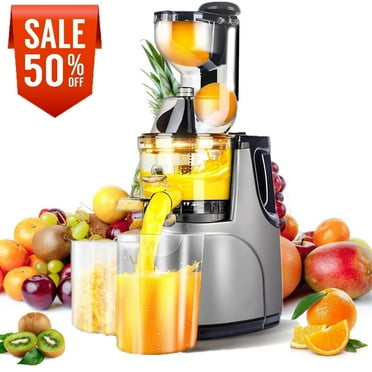 Ninja Pro Cold Press Juicer, Powerful Fruit & Vegetable Juice Maker ...