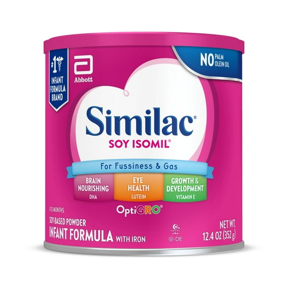 Similac for Sensitive Tummies Baby Formula (Sensitive, Soy, Spit-up ...
