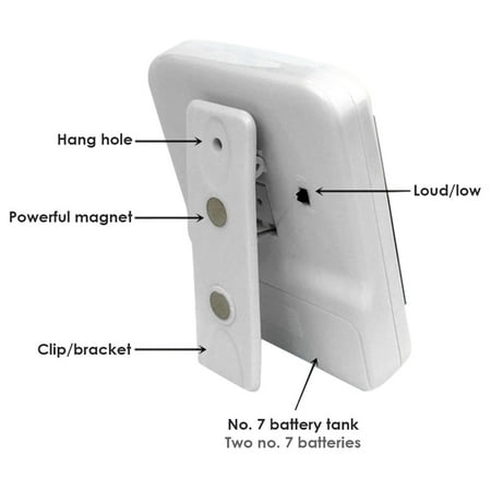 Mirror wind Square 3-way Kitchen Timer Countdown Cooking Alarm ...