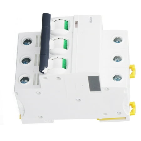 3P Miniature Circuit Breaker Easy Disassembly Assembly Din Rail Mount ...