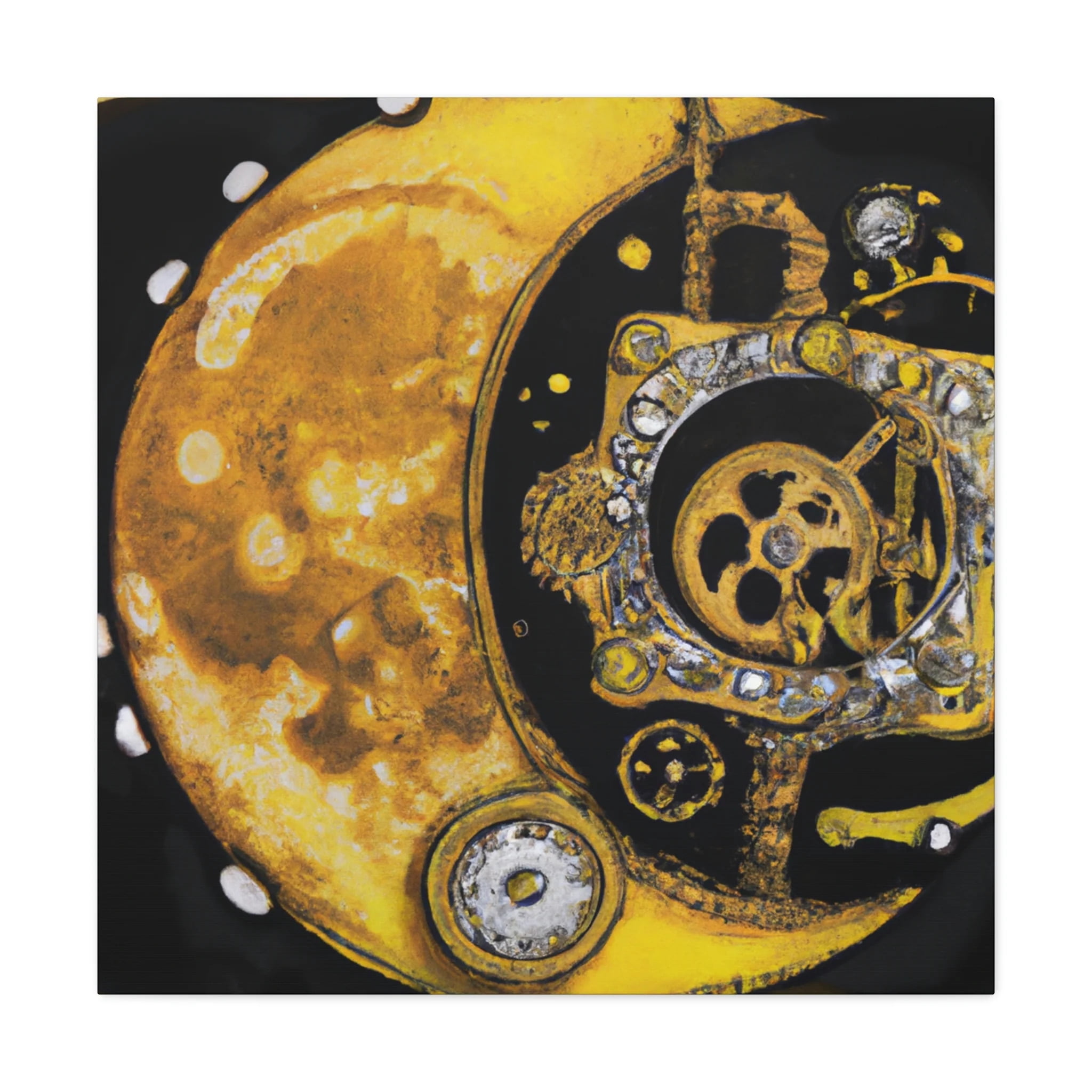 Moonlit Clockwork Dreamscape - Canvas - Walmart.com