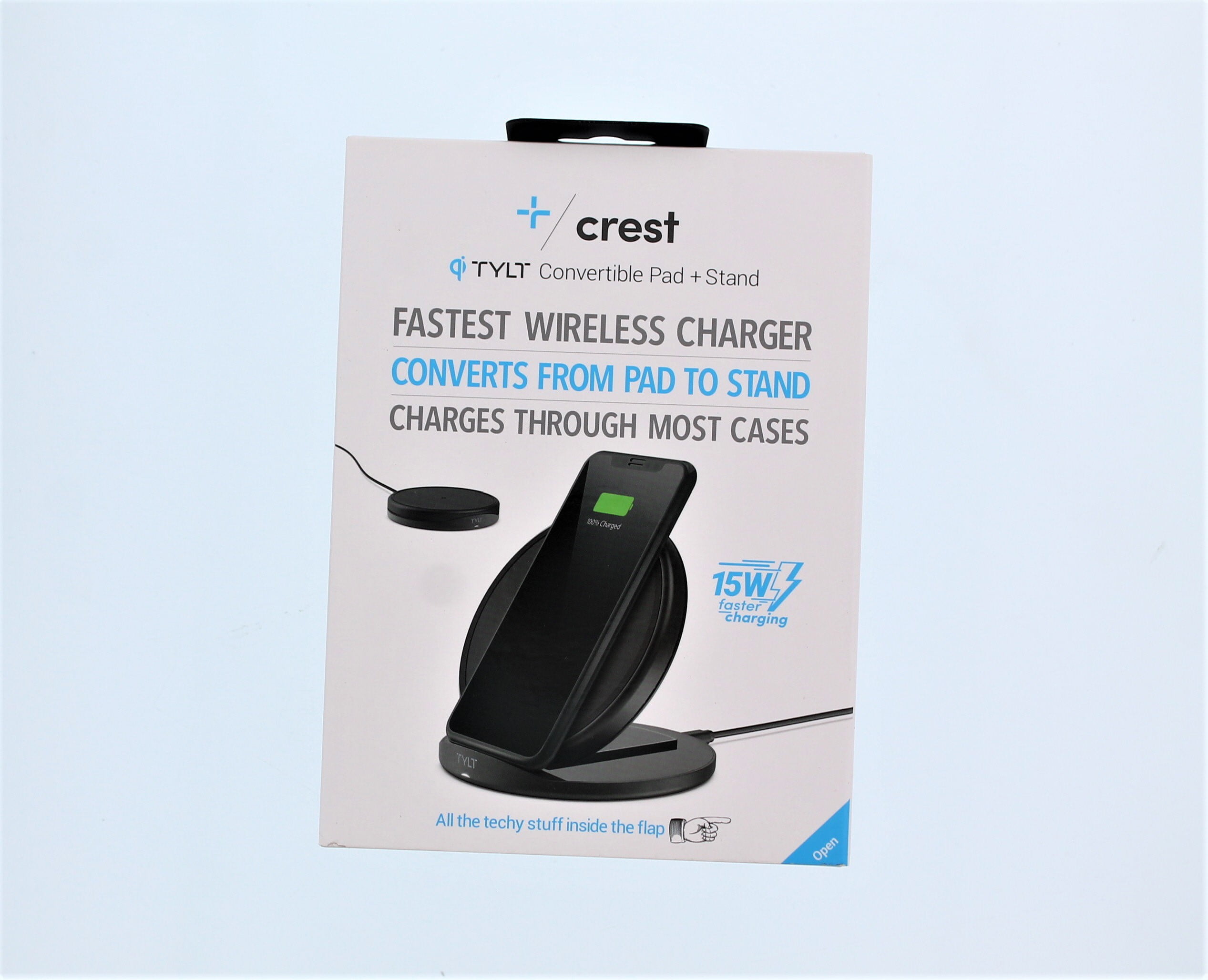 TYLT Crest Convertible + Stand Wireless Charger - Walmart.com