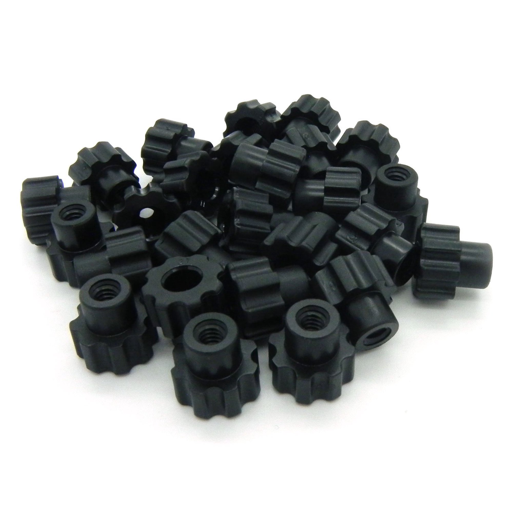 Click here for Fasten-Tight Fasten Tight Black Nylon - 10-24 Knur... prices