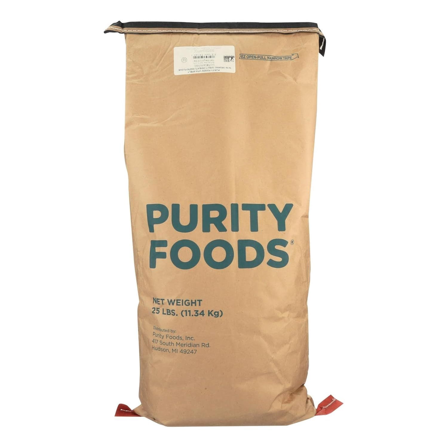Purity Foods Vita - Spelt Non-GMO White Unbleached Spelt Flour, 25 lbs ...