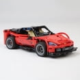 Building Blocks RC Supercar Toy Car, STEM Toy with APP & Remote Dual ...