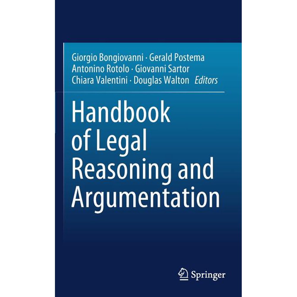 Handbook of Legal Reasoning and Argumentation (Hardcover) - Walmart.com ...