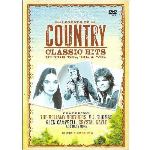 Legends Of Country: Classic Hits Of The '50's, '60's & '70's (Music DVD ...