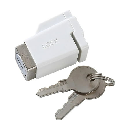 Window Locks, Adjustable Sliding Door Lock with Key, Window Locks for ...