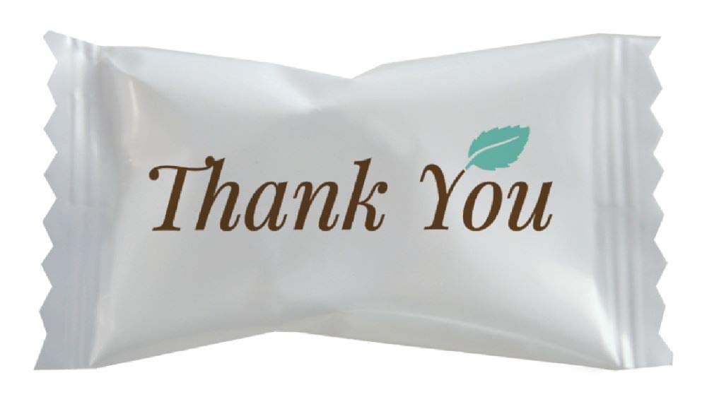 Hospitality Mints Individually Wrapped Mints with Thank You Message ...