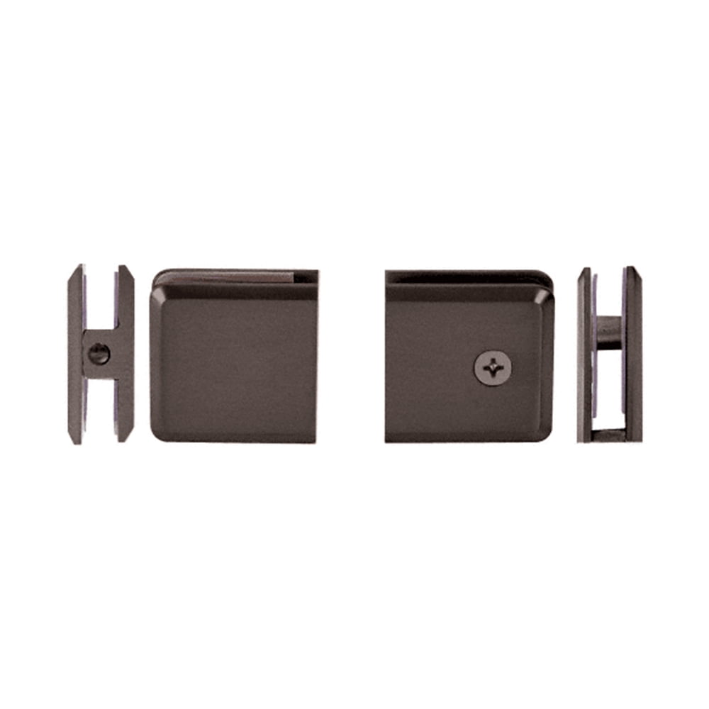 Square Beveled Wall Mount Heavy-Duty Glass Clamp Hole For Fixed Panel ...