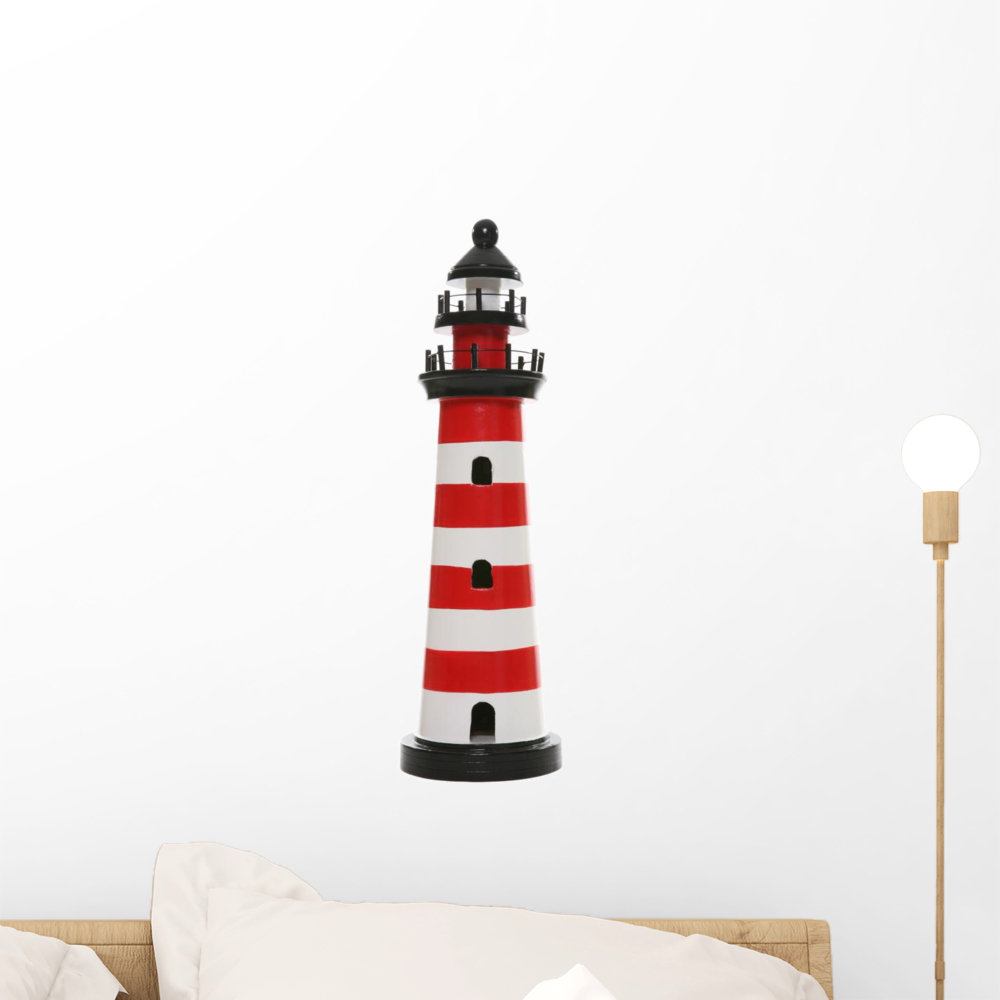 Lighthouse Wall Decal by Wallmonkeys Peel and Stick Graphic (18 in H x ...