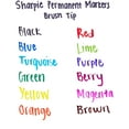 Sharpie Brush Tip 12-Marker Set - Walmart.com