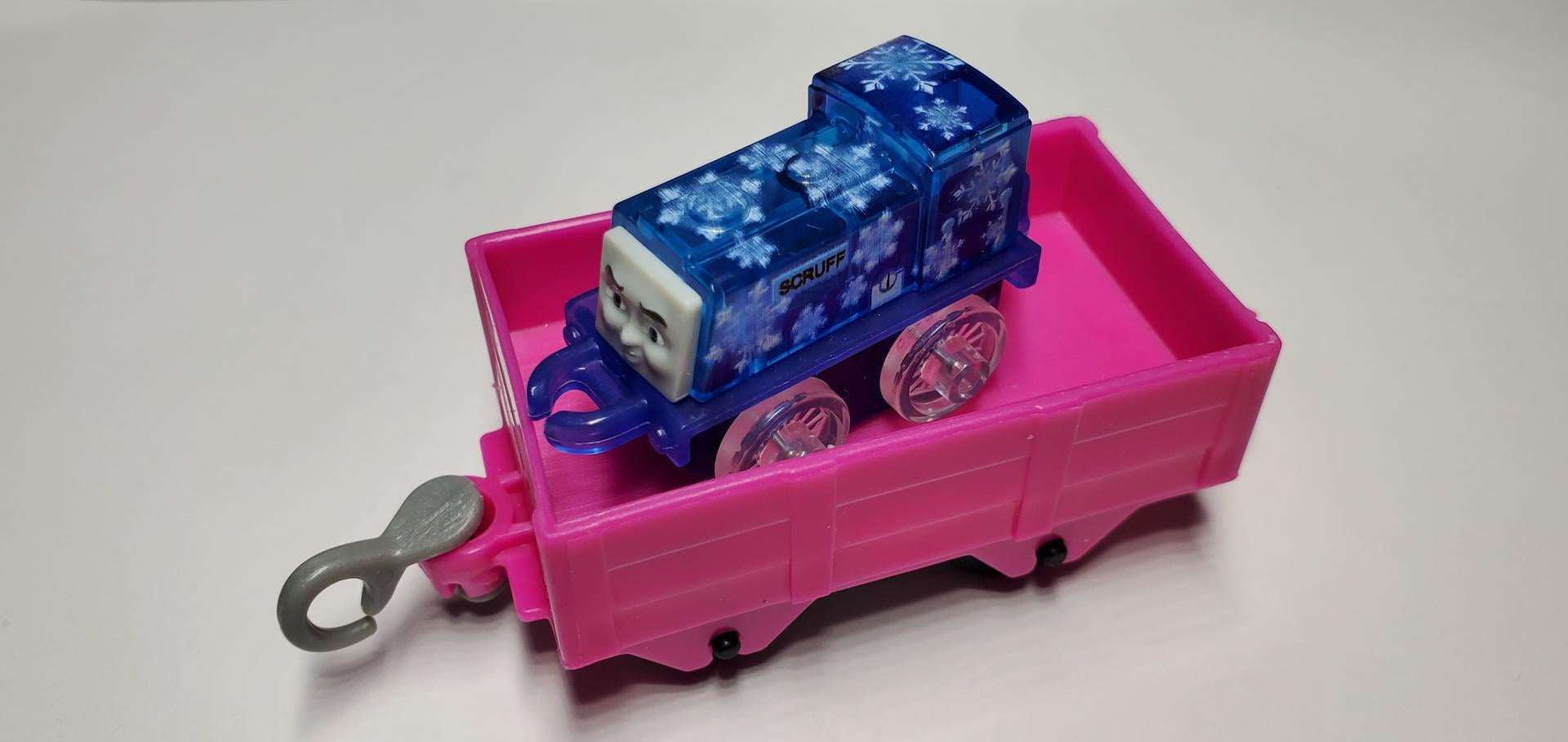 Thomas the Train Minis with Cargo Wagon - GHM73 - Ice & Snow Scruff ...