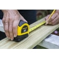 STANLEY 25' LeverLock Tape Measure - Metal Utility Locking Tool ...