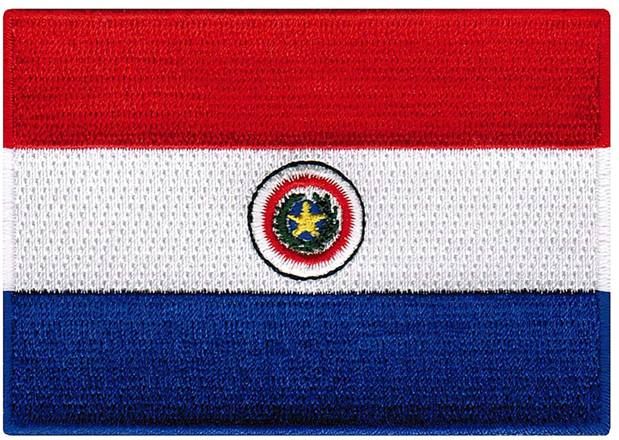 Paraguay Flag Embroidered Patch Paraguayan Iron-On National Emblem | Walmart Canada