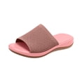 CIENVNSTG Wide Width Elastic Band Wedge Sandals for Women Color ...