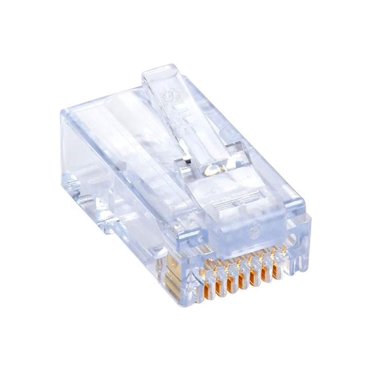 Black Box CAT6 EZ Shielded Plug - 50-Pack - Walmart.com