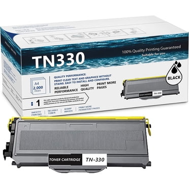 GREENCYCLE 1 Pack Compatible for Brother TN360 TN330 Black Toner ...