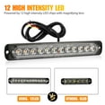 4X 12 LED Strobe Lights Bar Car Truck Flashing Warning Hazard Beacon ...