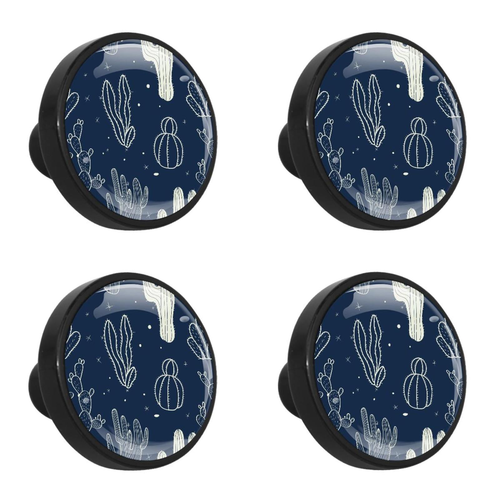 4 Pcs Cactus Knobs for Kitchen Cabinet Cupboard Dresser Bookcase Drawer ...