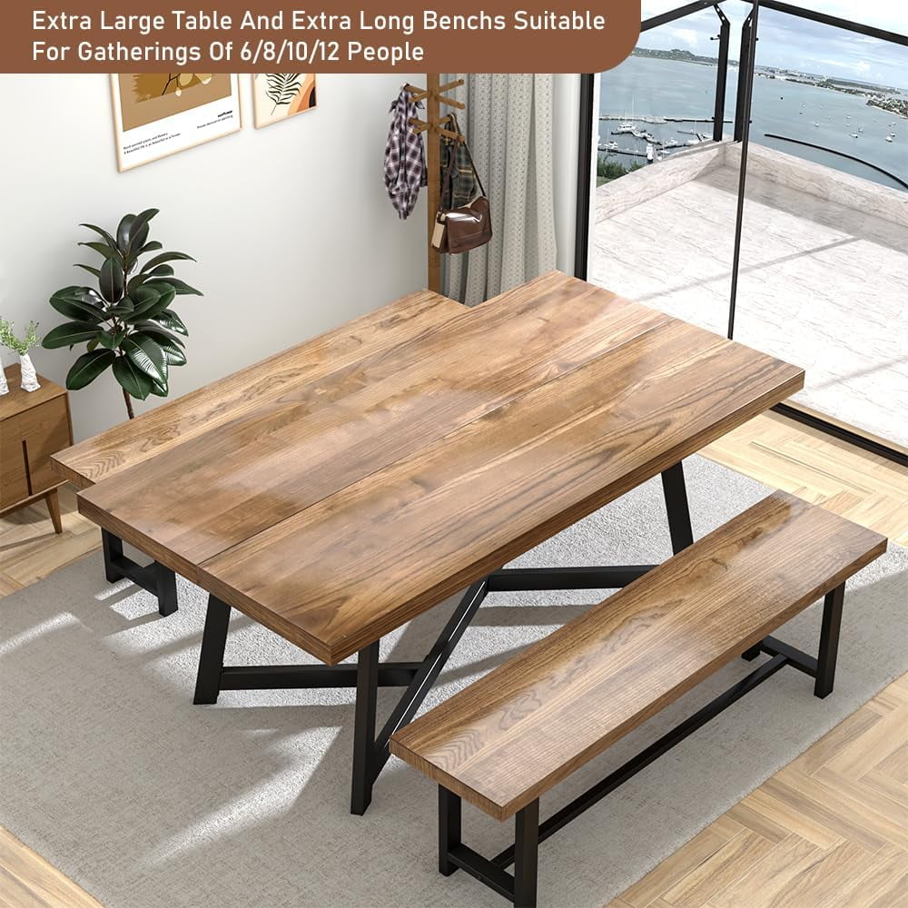 Extra long dining bench store