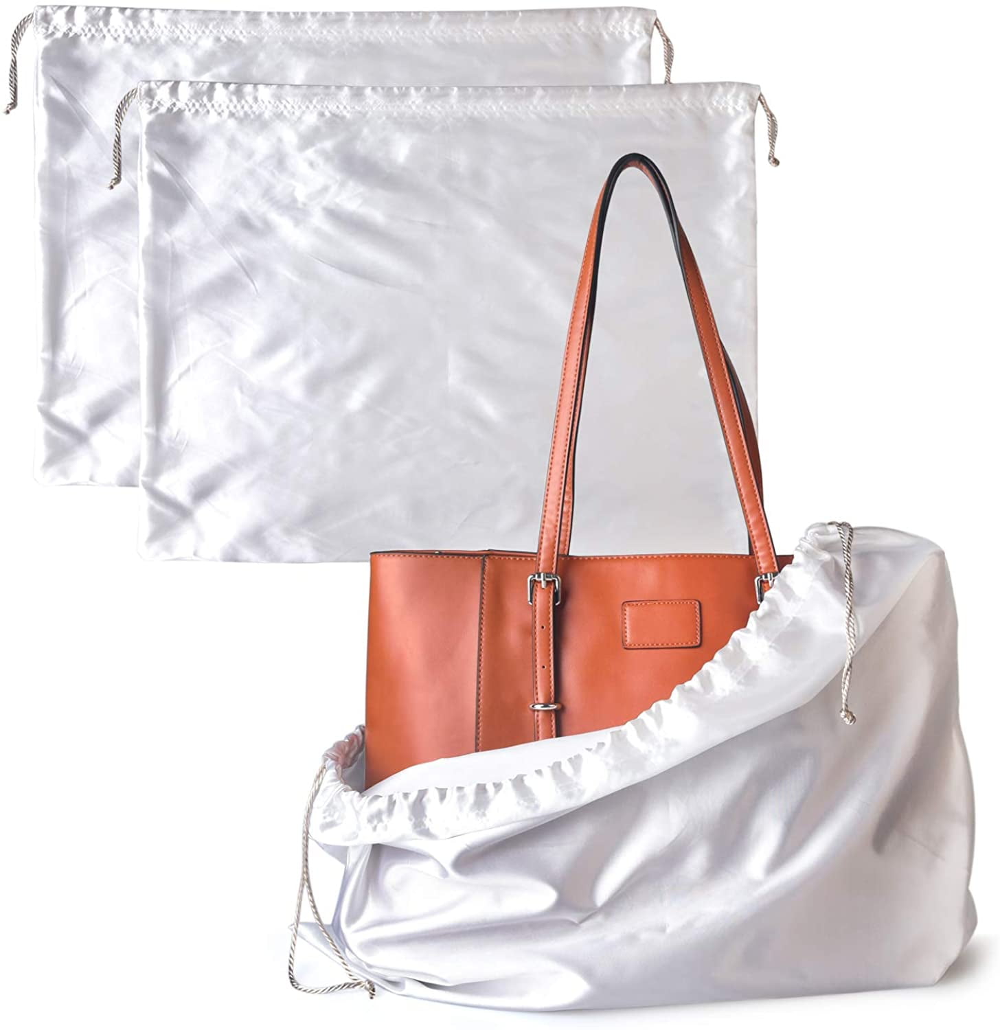 PlasMaller Dust Cover Storage Bags Silk Cloth with Drawstring Pouch For ...