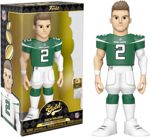 Funko Gold NFL CHASE Zach Wilson 12 inch Premium Vinyl Figure - Walmart.com