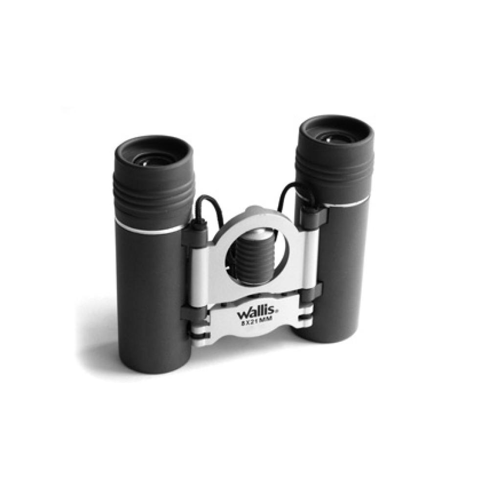 Binocular Compacto Tipo Tejado 8X21 Mm Con Correa Y Funda Negro/Plata ...
