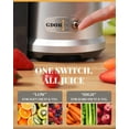 Powerful 1200W Juicer Machine, 3.2" Wide Chute, Titanium-Enhanced Blade ...