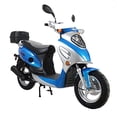 X-Pro Brand New 50cc Moped Scooter 12" Aluminum Wheels, Rear Trunk ...