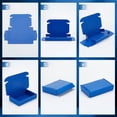 30pcs Foldable Cardboard Mailer Boxes Shipping Box Rectangle Royal Blue ...