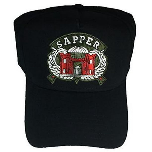 US ARMY ENGINEER SAPPER HAT CAP W/ CASTLE BRANCH INSIGNIA ESSAYONS 12B ...