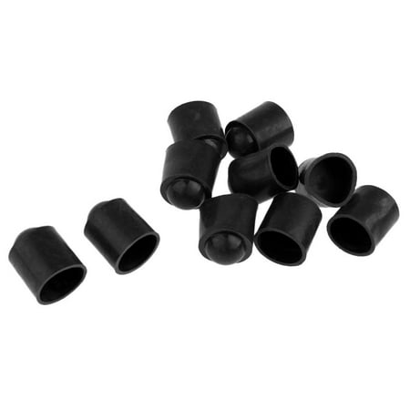 10 Count Pool Cue Tip Cover Protective Billiard Stick Rubber Protector ...