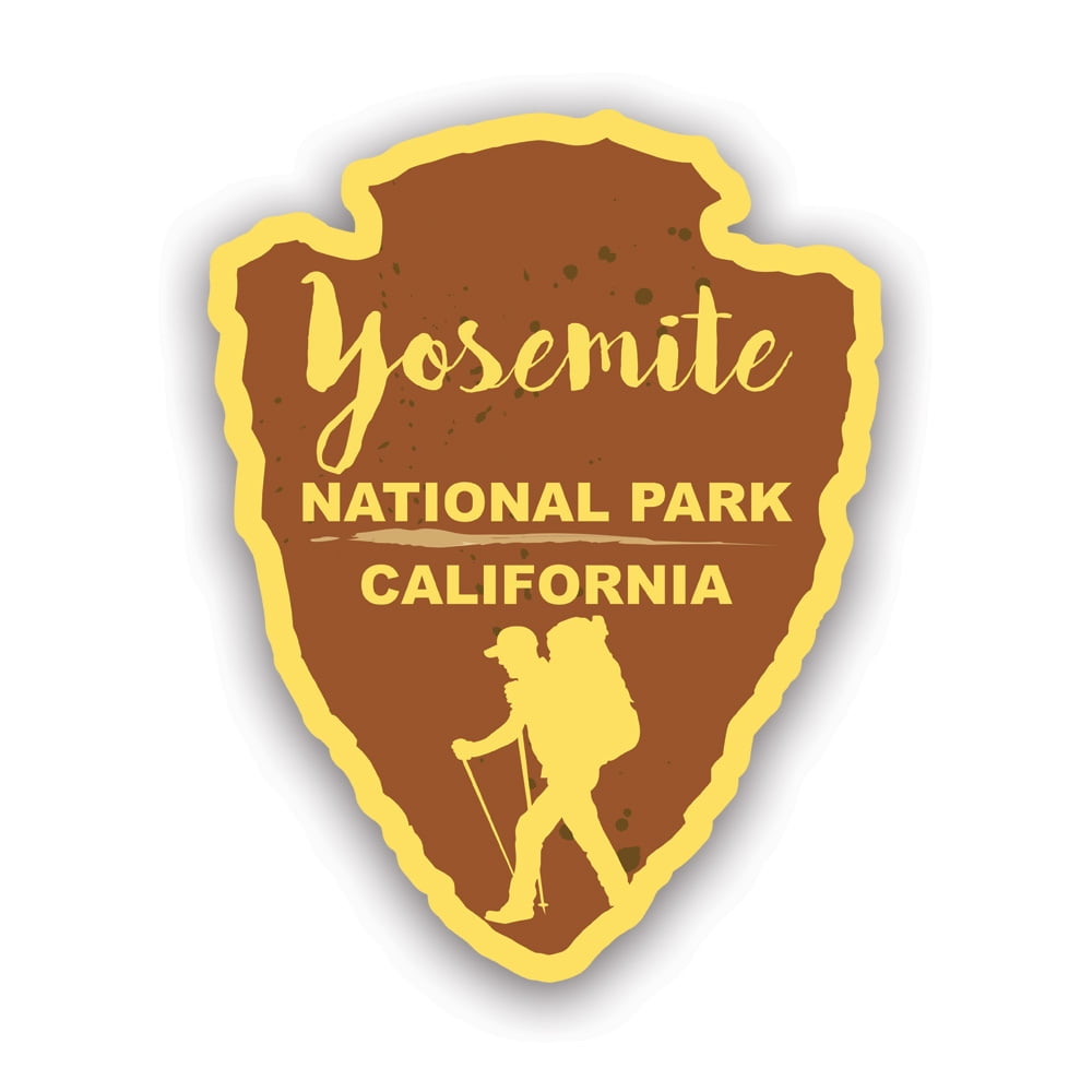 Yosemite National Park Sticker Decal - Self Adhesive Vinyl ...