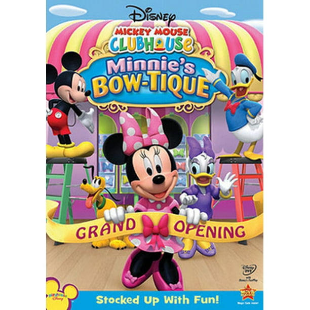 Mickey Mouse Clubhouse Minnie's Bow-Tique (DVD) - Walmart.com - Walmart.com
