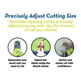 Zen Clipper Precise Adjustable Pet Nail Clippers One Size Fits Any Size ...