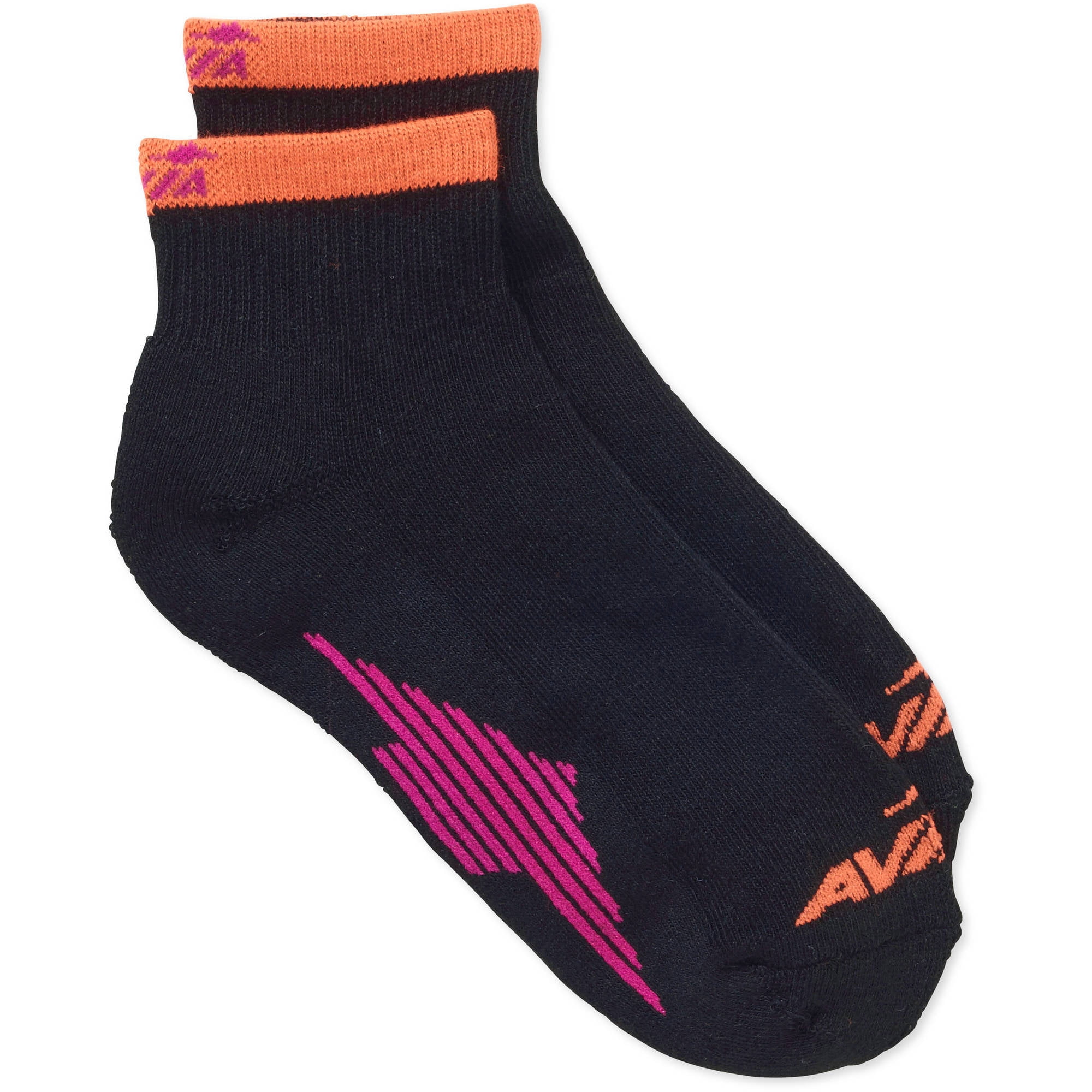 Ladies Cushioned Performance Ankle Socks, 6 Pack - Walmart.com