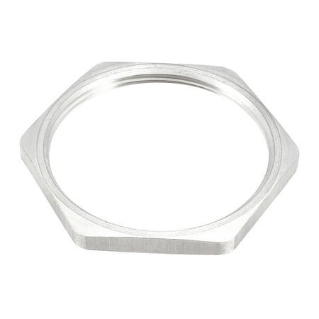 Pipe Fitting Hex Locknut SUS304 Stainless Steel G2" Female Threaded ...