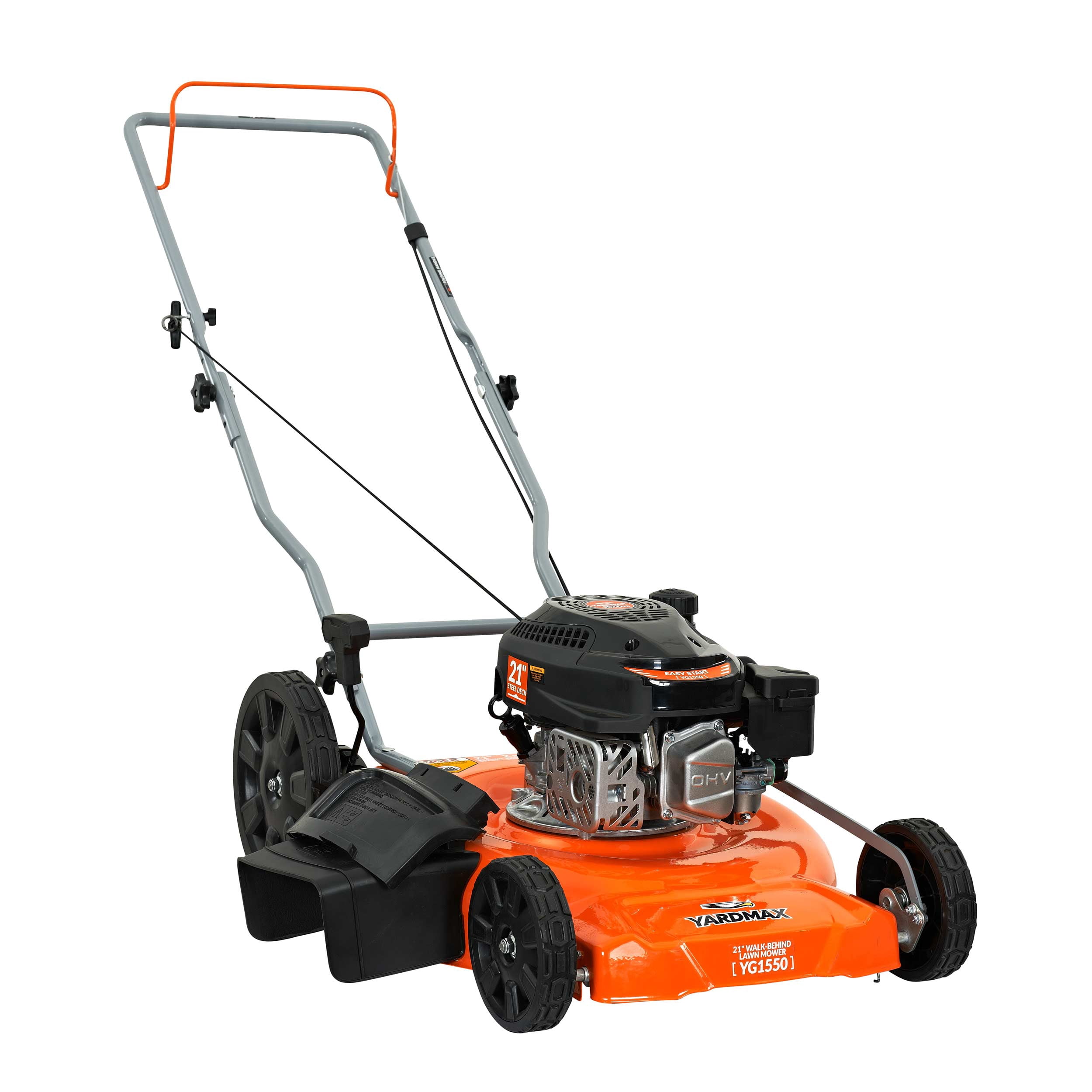YARDMAX 21 2 in 1 Gas Powered Push Mower 170cc YG1550 Walmart