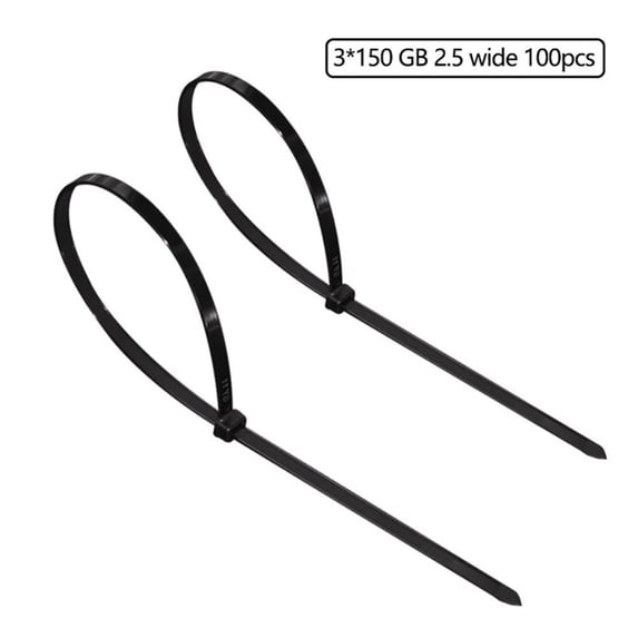 6" Zip Ties,Durable Adjustable Black Nylon Wire Ties Ultra Strong ...