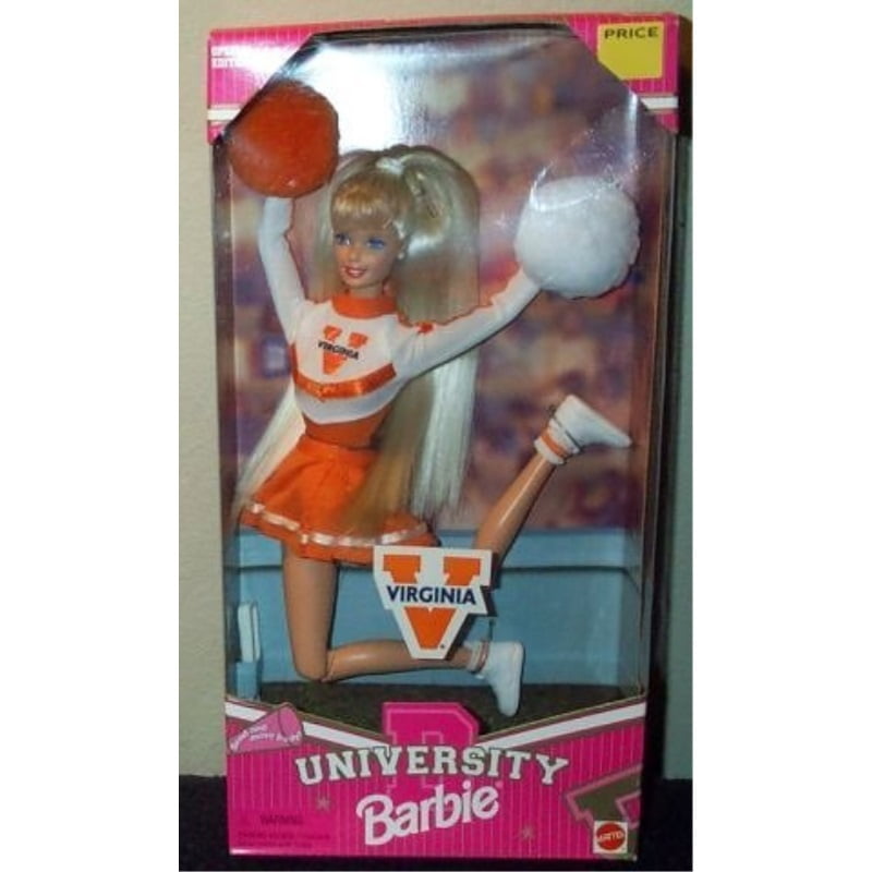 Barbie University Virginia Cheerleader Doll - Walmart.com