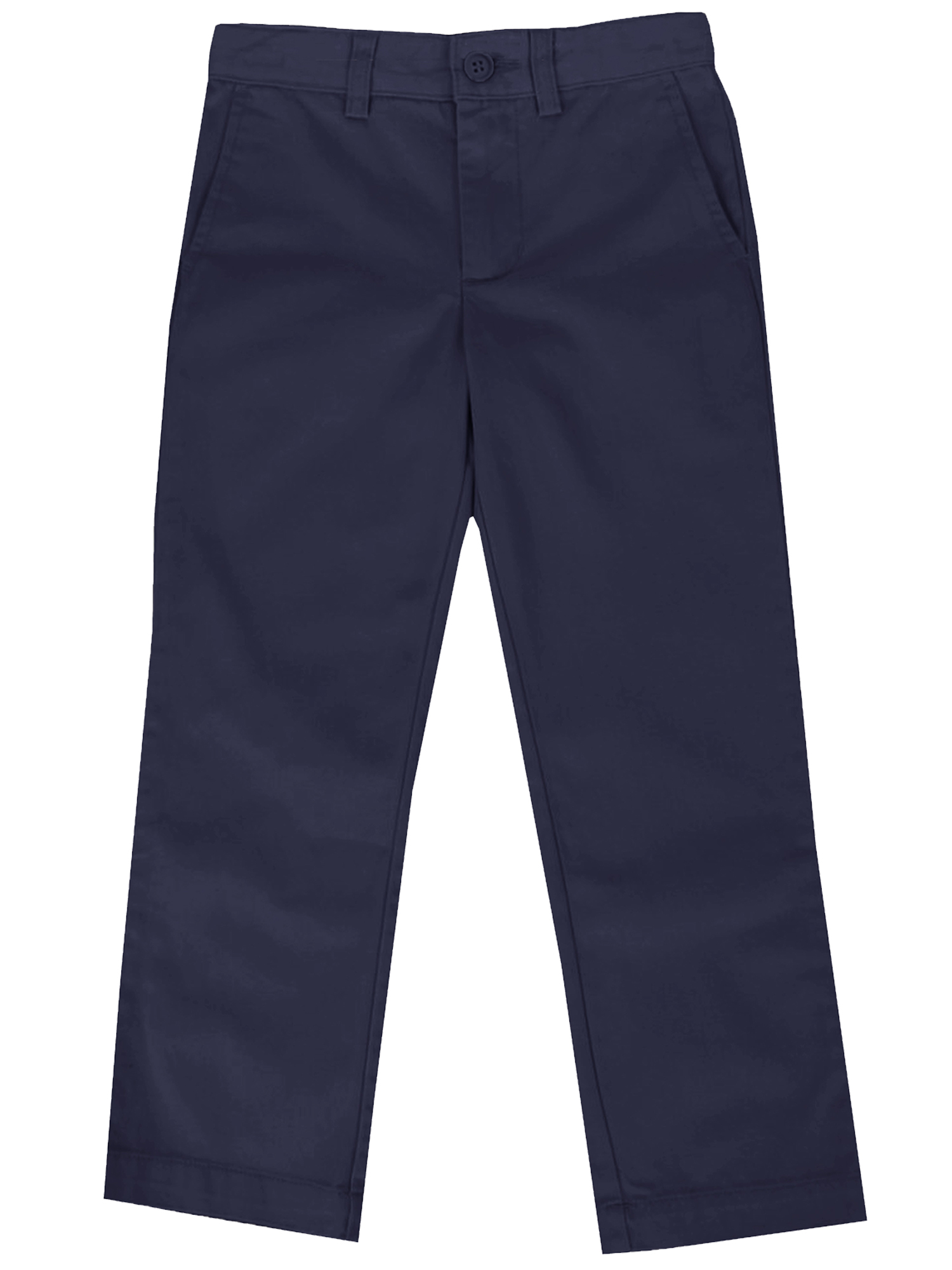 Real School Juniors' Flat Front Low Rise School Uniform Pant - Walmart.com