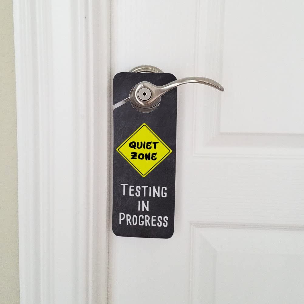 Quiet Testing In Progress