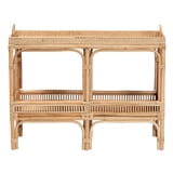 bali & pari Lombok Rattan BOHO Console Tables, Natural Brown - Walmart.com