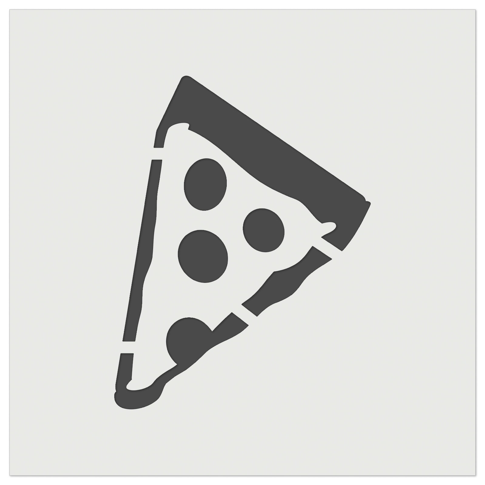 Pizza Slice Abstract DIY Cookie Wall Craft Stencil - 9.0 Inch - Walmart.com