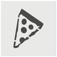 Pizza Slice Abstract DIY Cookie Wall Craft Stencil - 7.0 Inch - Walmart.com