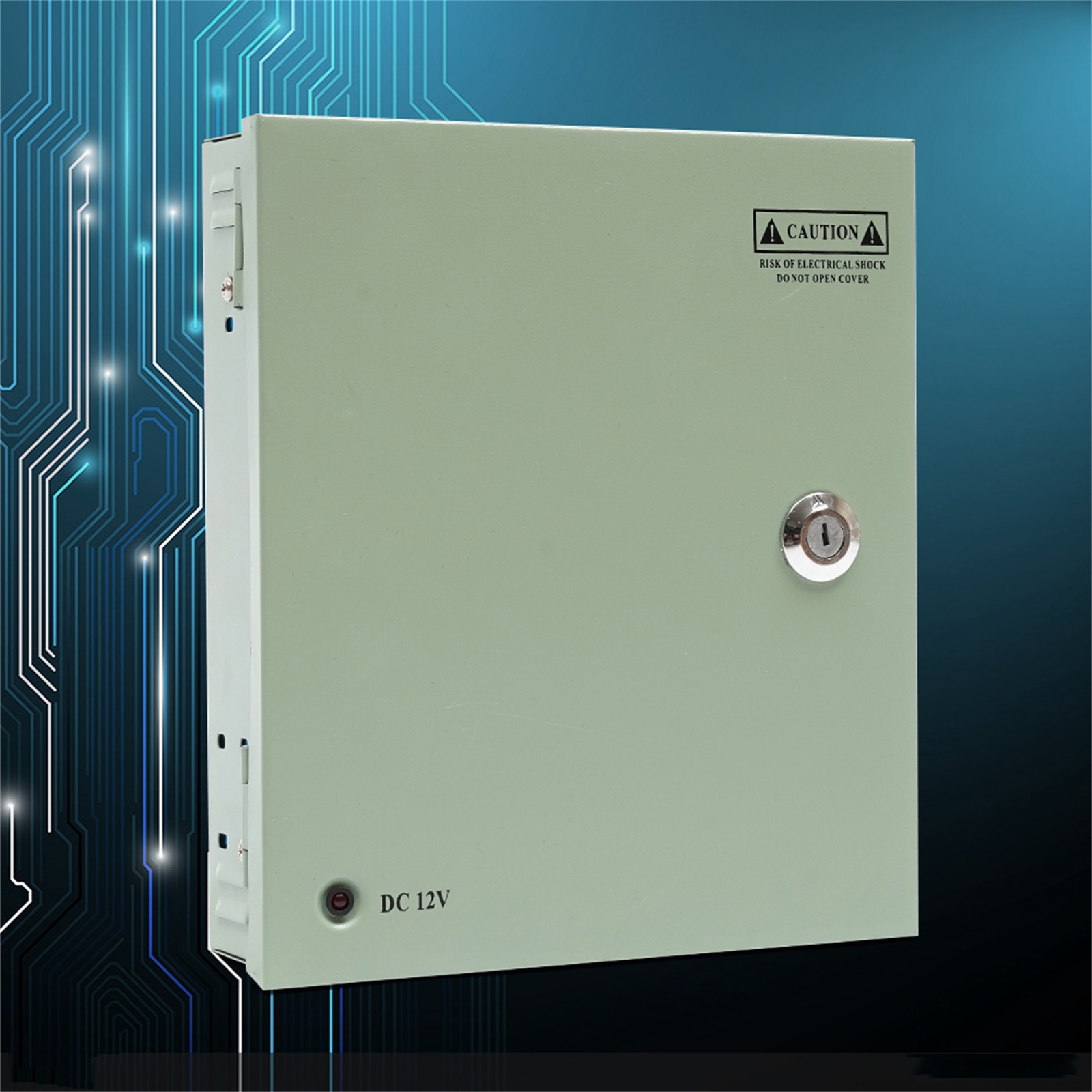 Miumaeov 9 Channel Power Supply Switch Box for Electronic Devices DVR ...