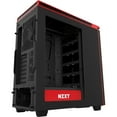 NZXT Case H440 MT NO PS BK RED - Walmart.com