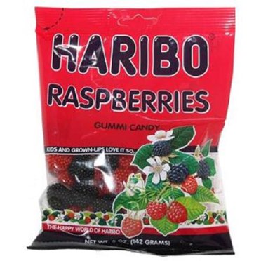 BAYSIDE CANDY HARIBO RASPBERRIES GUMMY CANDY, 1LB - Walmart.com