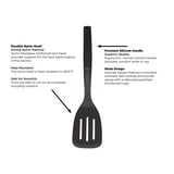 KitchenAid Heat Resistant Nylon Slotted Turner in Black - Walmart.com
